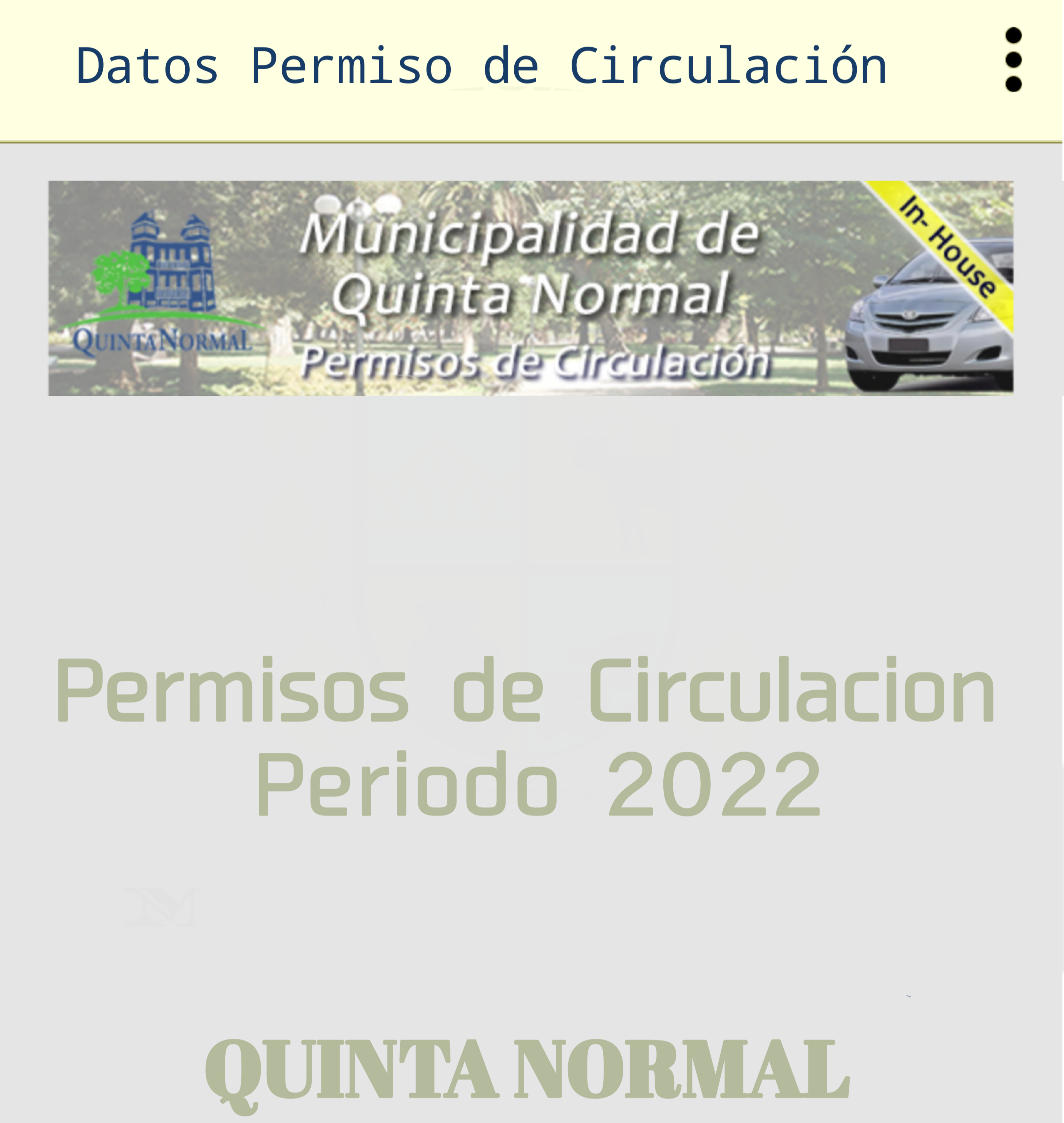 Permisos de Circulación